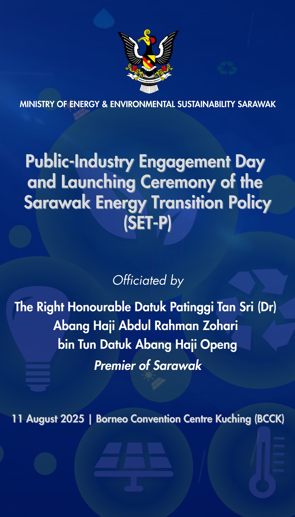 Sarawak Energy Transition Policy (Set-P) - MINISTRY OF ENERGY AND ...